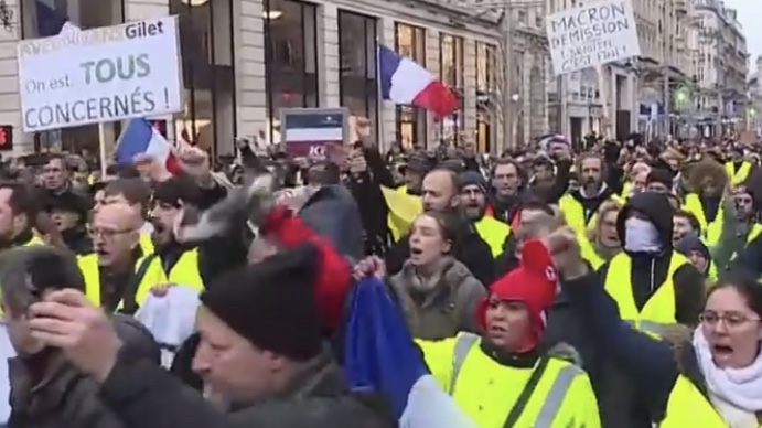 Anger in the streets of Paris and throughout France: Elitist Macron ...